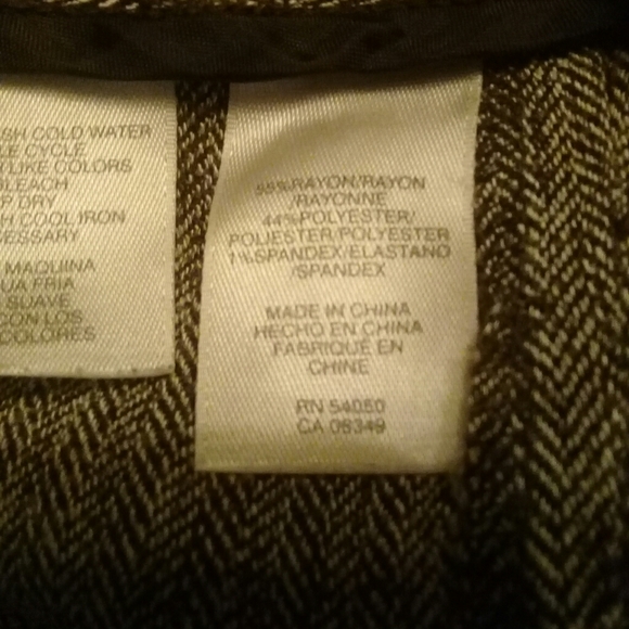 Anne Klein | Pants & Jumpsuits | Anne Klein Stretch Brown Pants Size 4 ...